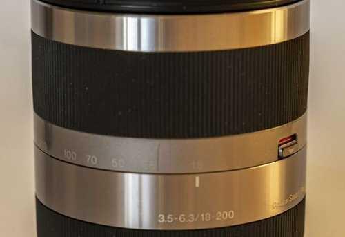 Объектив Sony E 18-200mm F3.5-6.3 OSS