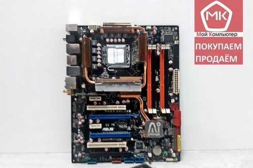 775 asus P5E3 Deluxe (X38 чипсет, 4 слота DDR3)