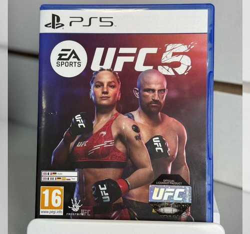 Диск PS5 UFC 5