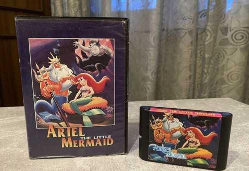 Ariel The Little Mermaid Sega картридж стародел