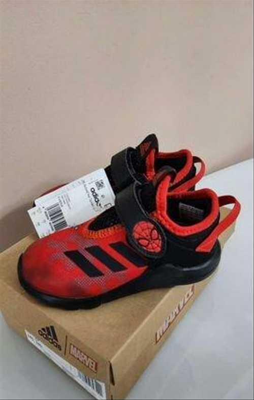 Новые лёгкие кроссовки adidas marvel Spider man 25