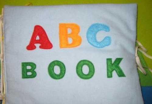 ABC book для малышей (hand-made)