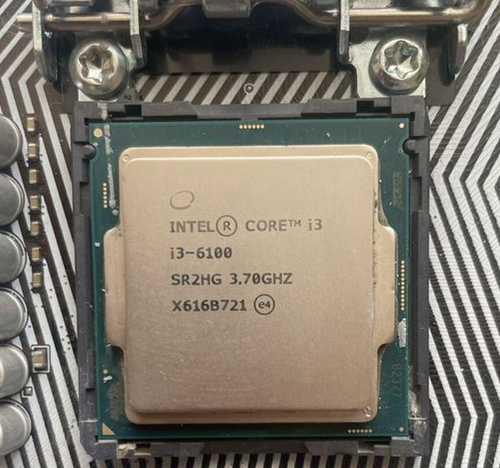 Процессор intel core i3 6100