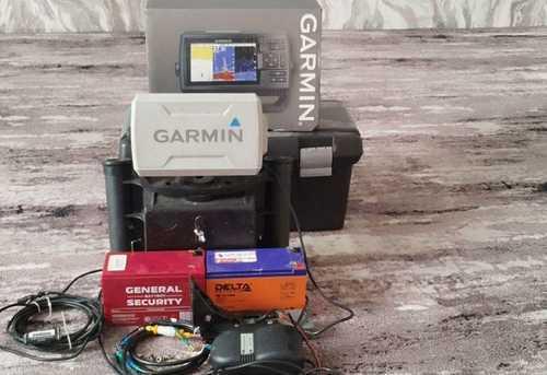 Garmin striker plus 5cv с датчиком cv20-tm