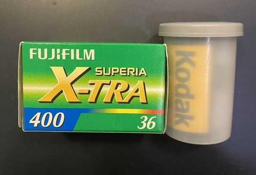 Фотопленка fujifilm x-tra 400, kodak ulrtamax 400
