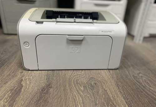 Принтер лазерный HP LaserJet P1005, ч/б, A4, белый