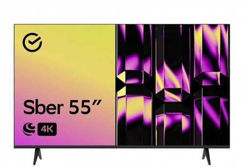 Телевизоров 55" 4K SMART TV Sber SDX-55U4126