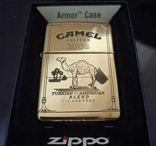 Зажигалка zippo с гравировкой Камел(Camel)