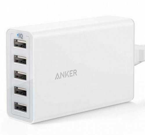 Сзу Anker PowerPort 5 40W 5-Port USB Charger