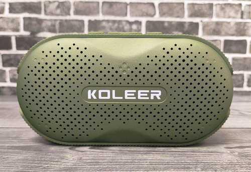 Портативная колонка Koleer S39 Green