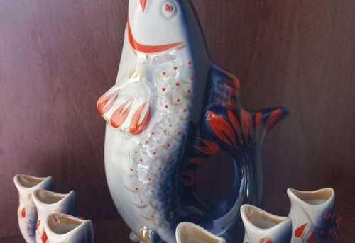 Фарфоровый набор Рыбы
