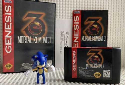 Картриджи sega Mortal Kombat 3