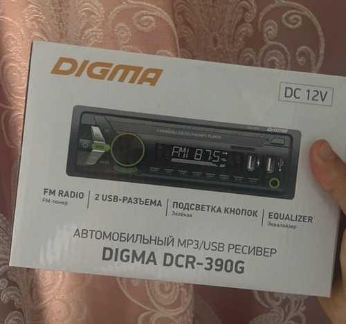 Магнитола Digma