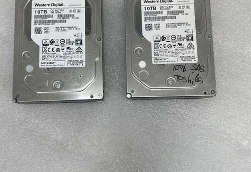 10TB 3,5" HDD SAS WD WUH721010AL5204 7.2K