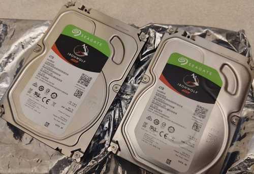 Seagate ironwolf 4тб, Seagate Skyhawk 6тб. Ориг