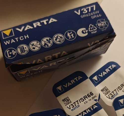 Батарейка Varta 377 SR626SW