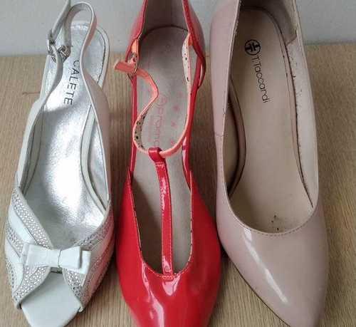Женские туфли, босоножки 40-41 размера