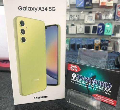 Samsung galaxy a34 5g 8 256 Awesome Lime