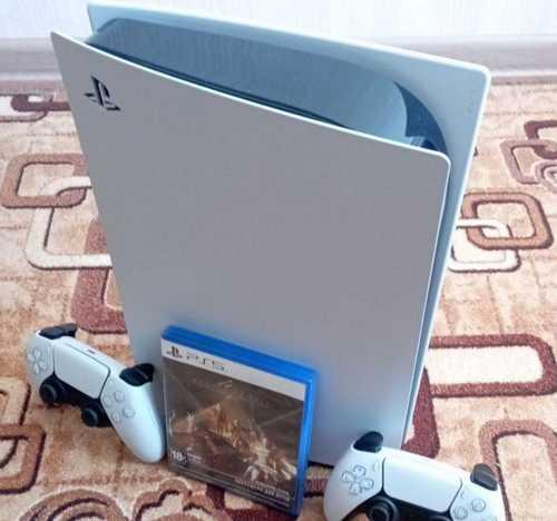 Sony playstation 5 с дисководом (2 джостика)