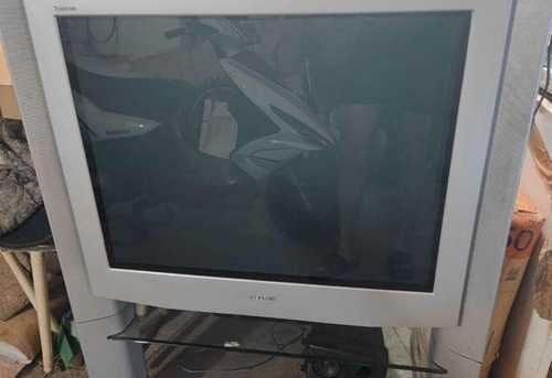 Телевизор Sony KV-34FQ75 с тумбой