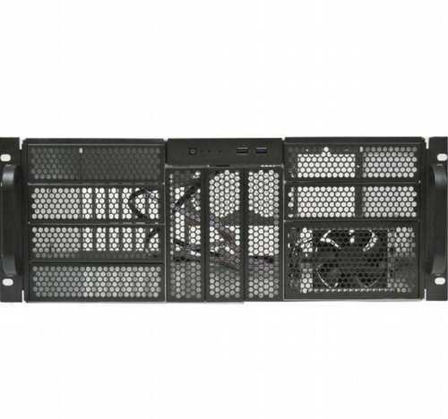 Procase RE411-D9H3-FE-65 Корпус 4U server case, 9x5.25 3HDD,черный,без блока питания,глубина 650мм,M