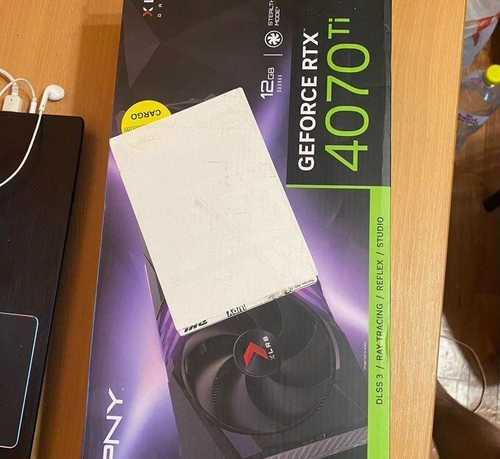 PNY Geforce rtx 4070ti 12 gb новая