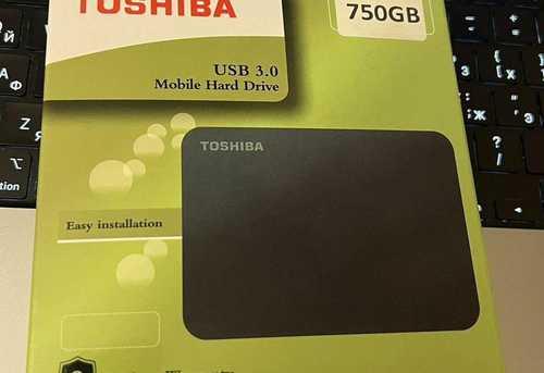 Toshiba 750 гб Внешний жесткий диск