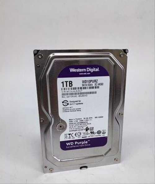 Жесткий диск 1Tb Western Digital Purple wd10purz