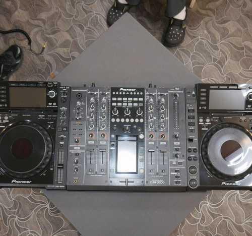 Pioneer CDJ-2000 + DJM-2000 Dj-Комплект Ай-Шефф