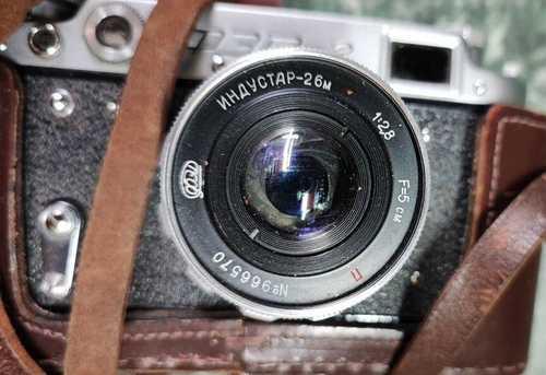 Фотоаппарат фэд-2 с объективом Индустар-26м
