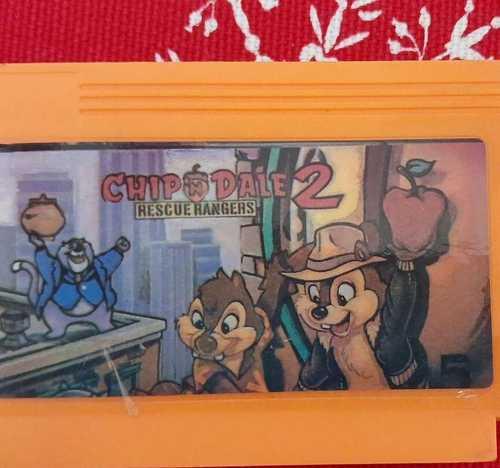 Chip and dale 2 для Dendy картридж для Dendy