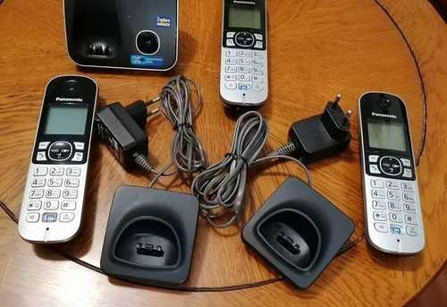 Телефон Panasonic-dect KX-TG6811, 2 трубки