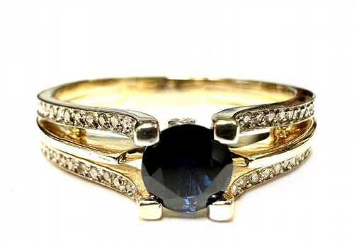 Золотое кольцо с бриллиантами 4.38г. (Т90863)