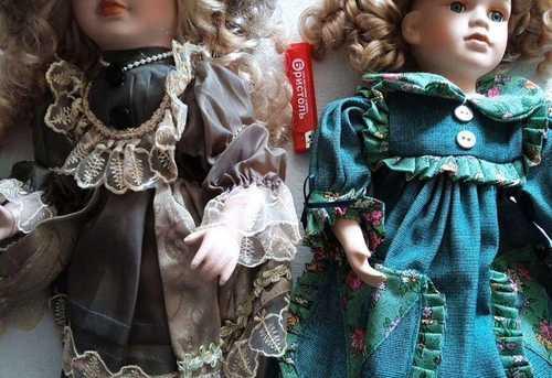 Кукла фарфор Германия и мягкая adora
