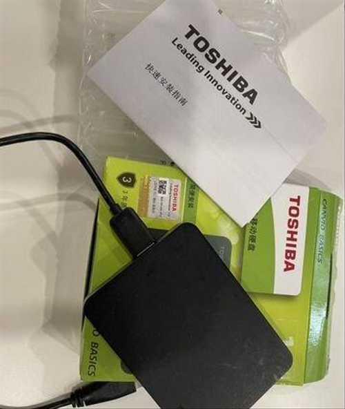 Переносной жёсткий диск Toshiba 1 Тб