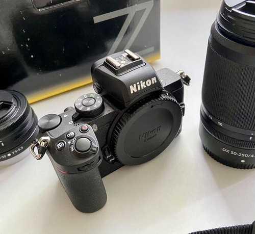 Фотоаппарат Nikon Z50 + 16-50mm + 50-250mm