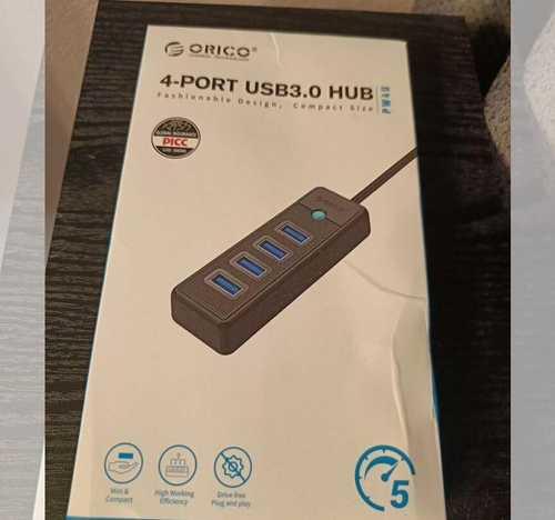 USB хаб Orico USB3.0 на 4 порта