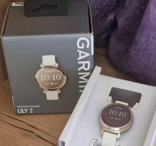 Часы garmin lily 2 cream gold coconat