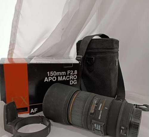 Объектив Sigma 150mm F2.8 macro для Canon