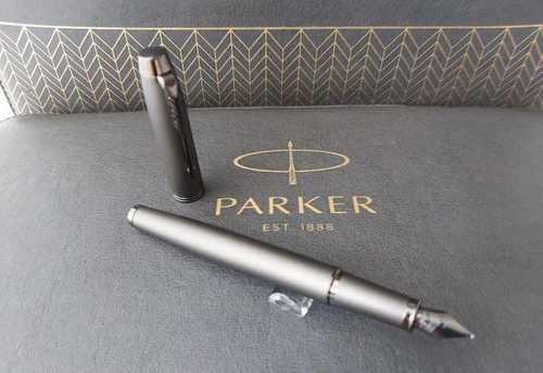 Перьевая ручка Parker IM Monochrome Bronze PVD F