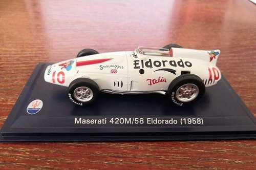 Maserati 420M/58 1958 Leo Models Formula 1 1/43