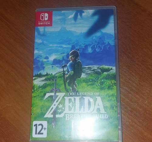 Картридж The legend of zelda Breath of the wild