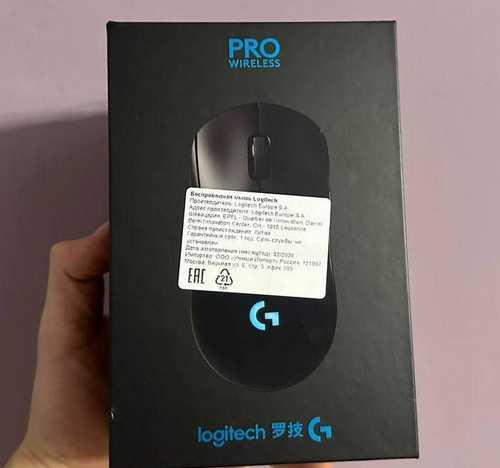 Беспроводная игровая мышь Logitech G Pro Wireless