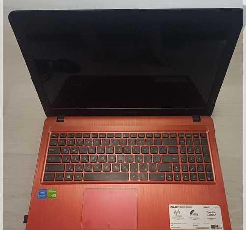 15.6" ASUS X540S, Celeron, RAM 4 ГБ, 500 ГБ, Intel HD Graphics