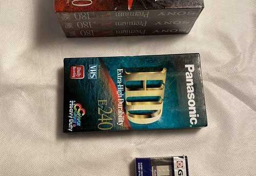 Видеокассеты vhs новые запечатанные