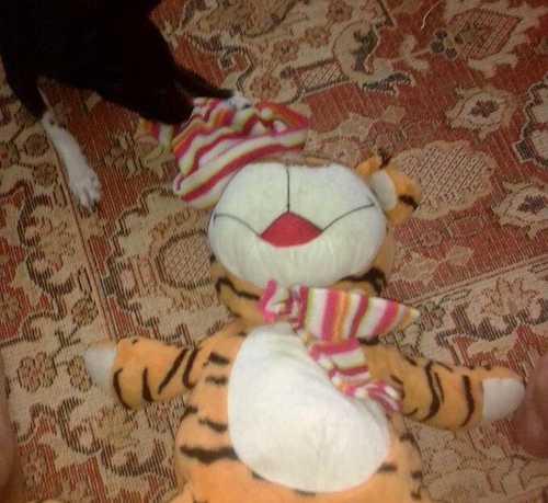 Бесплатно мягкая игрушка тигр
