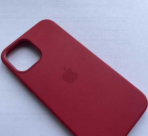 Чехол Apple iPhone 12 / 12 Pro Silicone RED