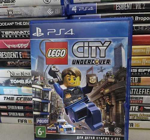 Игра lego city undercover для ps4 диск