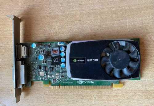 Видеокарта NVidia Quattro 600