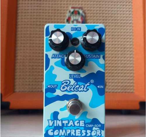 Гитарная педаль Belcat vintage compressor